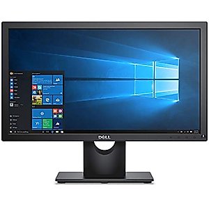 Dell E2016HV VESA Mountable 20" HD+ Screen LED-Lit Monitor,Black