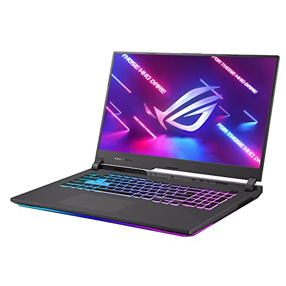 ASUS ROG Strix G17 (2021) Gaming Laptop, 17.3” 144Hz IPS Type FHD, NVIDIA GeForce RTX 3050 Ti, AMD Ryzen 7 4800H, 16GB DDR4, 512B PCIe NVMe SSD, RGB Keyboard, Windows 10, G713IE-EB74