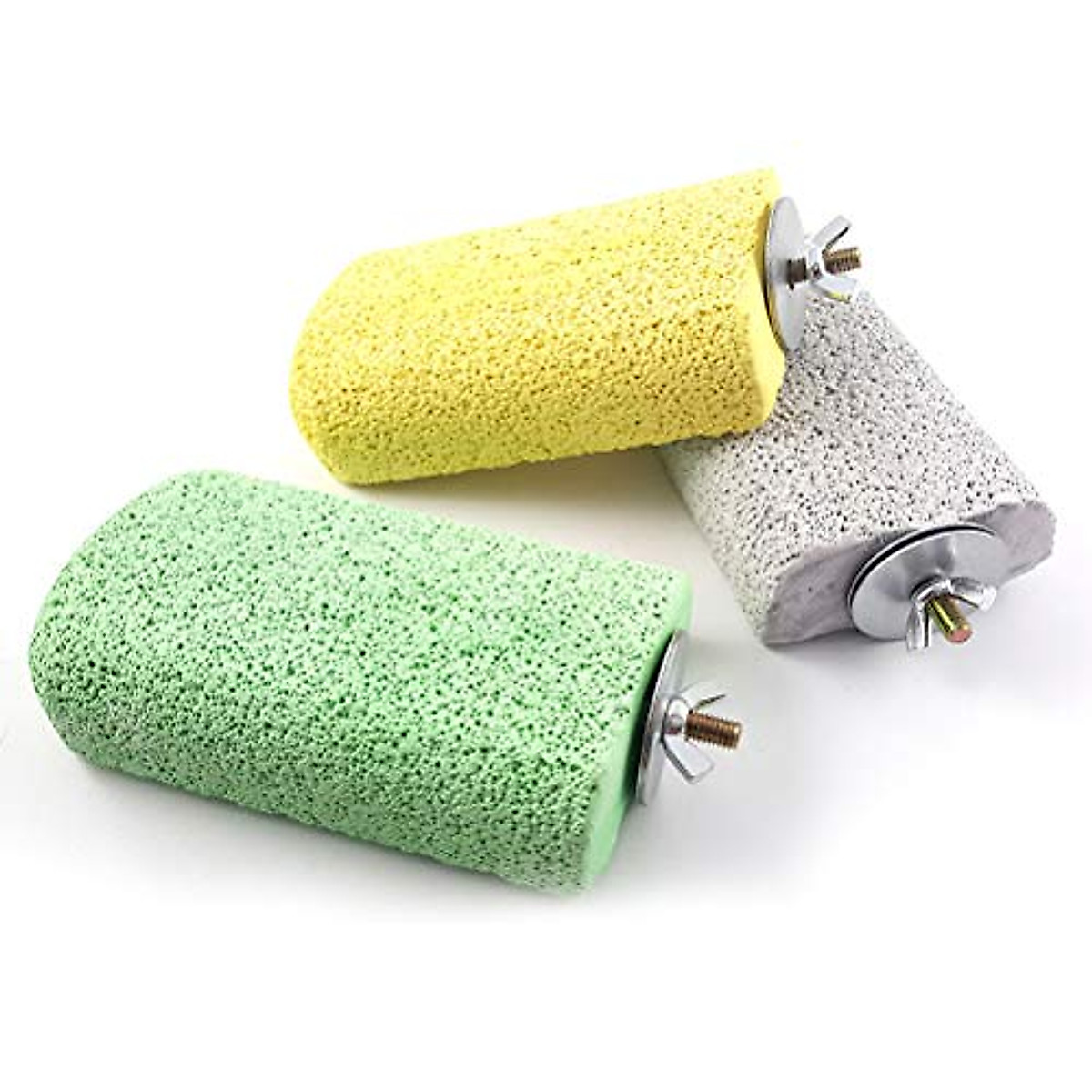 balacoo Small Animals Chew Toy Pet Pumice Lava Ledge for Hamster Mice (Random Color)