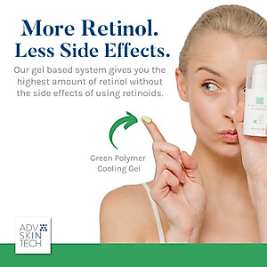 Green Cream Retinol, Level 9, High Potency, Airless Pump, 1 Ounce