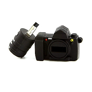 Aneew 32GB 3D Camera Model Pendrive 2.0 USB Flash Pen Drive Memory Stick Thumb Disk Storage Data Photograph Gift