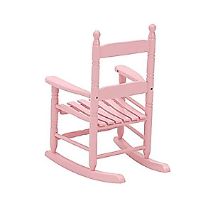 Woodlawn&Home, 881352, Classic Child's Porch Rocker, Pink