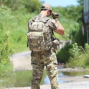 MT Military Army MOLLE 2 Tactical Assault Backpack, Rifleman 3 Day Pack, Medium Rucksack (Assault Pack UN)