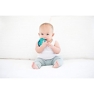 Bella Tunno Teething Flashcards - Soft & Easy Grip Baby Teether and Baby Teething Toys to Help Soothe Gums & Promote Learning Non-Toxic, BPA Free Silicone Teether, Count On It