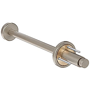 Allied Brass (MD-23-SN) Modern Pullout Garment Rod, 10-Inch, Satin Nickel