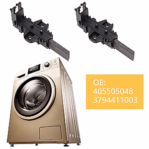 Micro Traders 1 Pair Carbon Brushes with Holder 405505048 3794411003 Compatible with AEG Compatible with Electrolux Compatible with Welling Motor Washing Machines