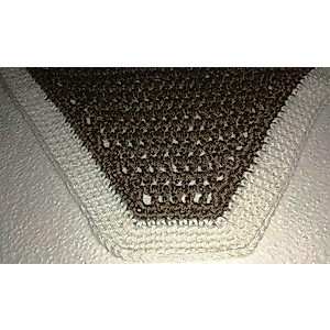 A C Horse Ear Net Crochet Fly Veil Equestrian Fly Bonnet/Veil/mask Standard Size