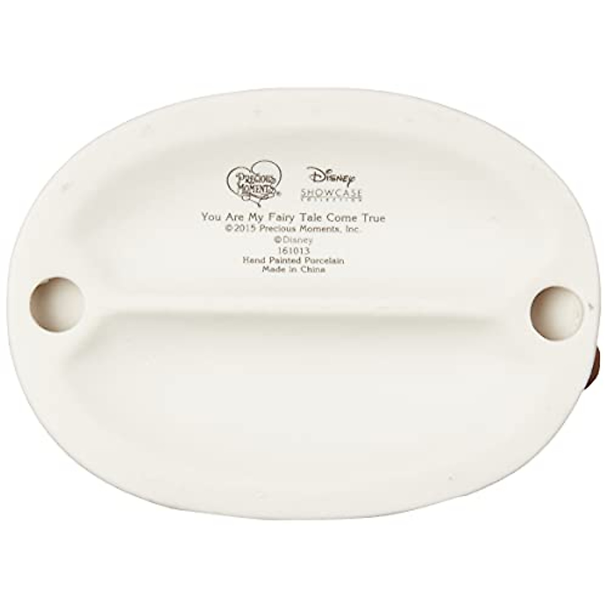 Precious Moments, Disney Showcase Collection, You Are My Fairy Tale Come True, Beauty And The Beast, Bisque Porcelain Figurine, 161013 , Brown