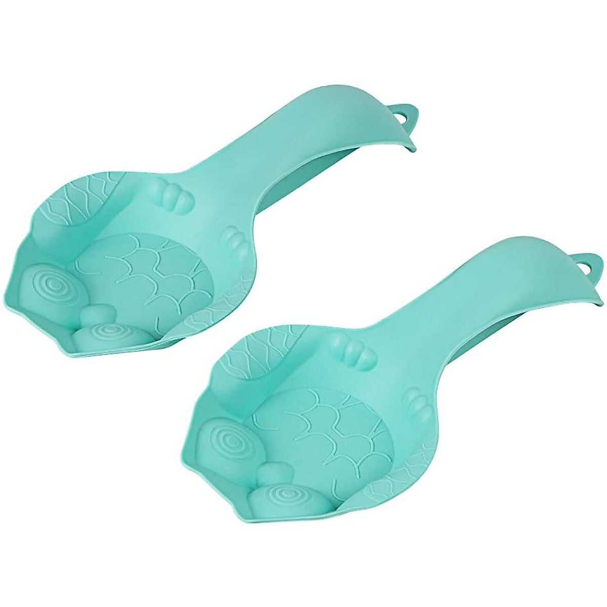 Webake Silicone Spoon Rest 2 Pack for Stove Top, Owl Shape Cooking Spoon Holder, Ladle Holder, Spatula Holder for Kitchen, Dining Table, Fork, BBQ Brushes, Tongs