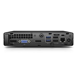 HP Mini PC 800 G1 Elitedesk Micro Desktop Computers Renewed,Intel Quad Core i5 up to 3.0GHz, 8GB Ram 256GB SSD, WiFi, VGA, Keyboarb & Mouse Included, Windows 10 Pro