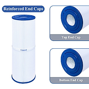 Cryspool 50 sq. ft Spa Filter Compatible with C-4950, PRB50-IN, FC-2390, Guardian 413-212-02, J200 Series Filter, 03FIL1600,373045, Cal Spa Hot Tub Filter Replacements, 2 Pack