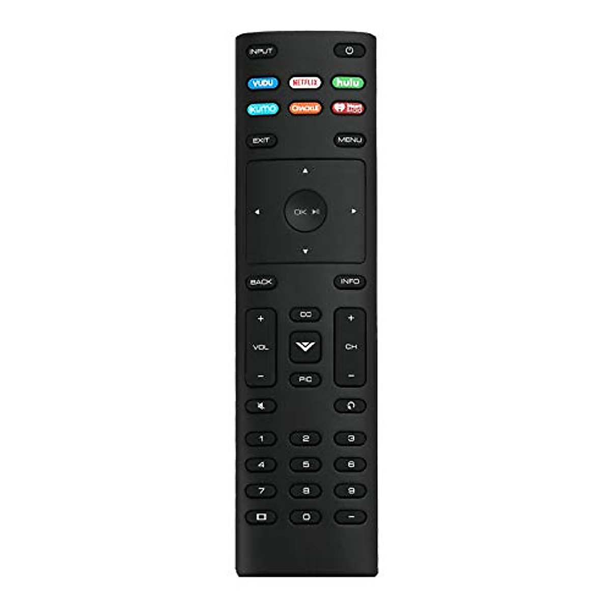 XRT136 Remote Replacement for All Vizio TV D24f-F1 D32f-F1 D43f-F1 D50f-F1 P75-E1 E43-E2 E50-E1 E50x-E1 E55-E1 E55-E2 E60-E3 E65-E0 E65-E1 E65-E3 E70-E3 D24h-G9 D40f-G9 D50x-G9 V505-G9 PQ65-F1 E43-F1