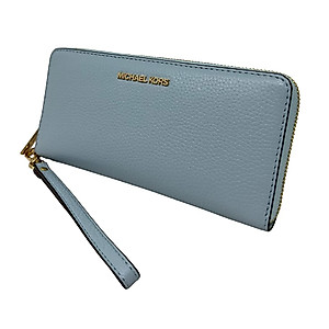 Michael Michael Kors jet set travel vista blue lg trvl continental leather