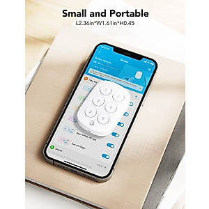 GoveeLife Wireless Mini Smart 6 Button Sensor, Group Control Multiple Devices, Versatile Control Button, Battery Powered, Supports Most Govee Smart Products