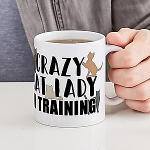 CafePress Crazy Cat Lady Ceramic Coffee Mug, Tea Cup 11 oz