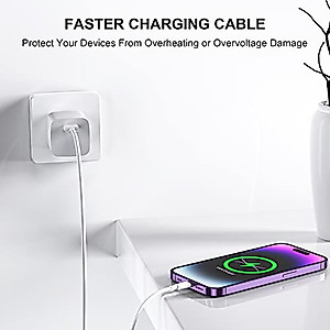 YBMTIGICS USB A to Lightning Charger Cable 3FT 4 Pack Fast Charging Cord