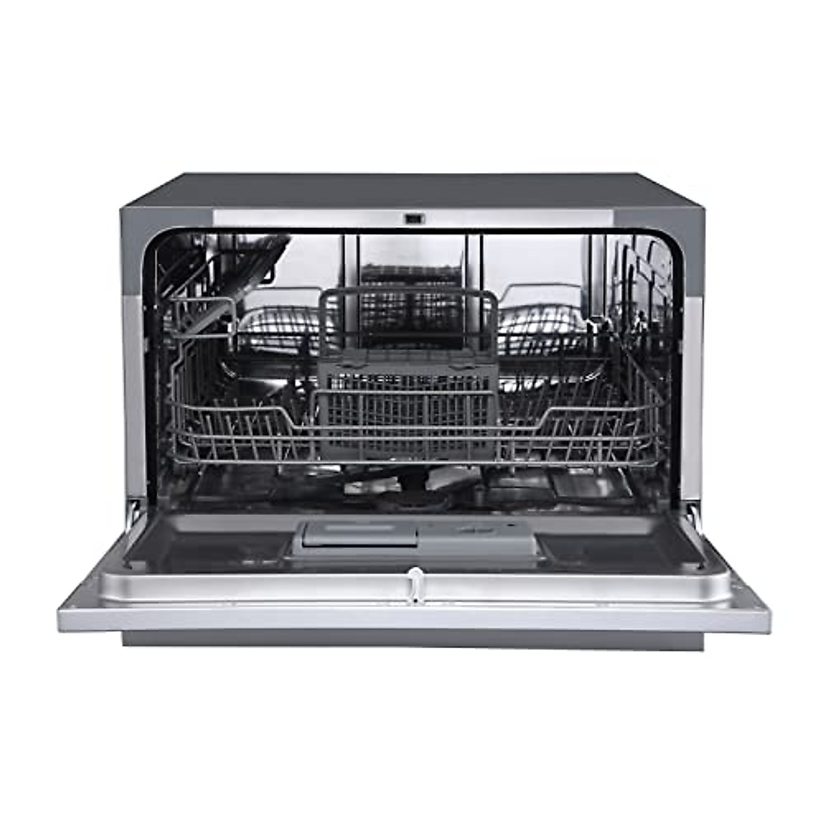 EdgeStar DWP62WH 6 Place Setting Portable Countertop Dishwasher - White