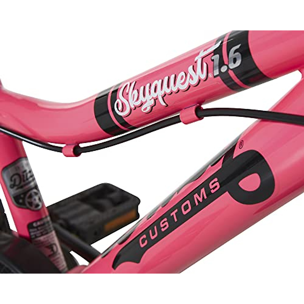 Duzy Customs Dynacraft Skyquest 16" Children's Bike – Unique and Stylish Design, Sturdy and Durable, Perfect for Kids Learning to Ride, Easy to Assemble, Ideal for Young Riders