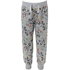 Disney Mickey Mouse Infant Baby Boys French Terry Pullover Hoodie Set Grey 24 Months