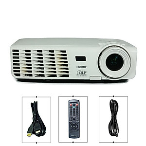 Vivitek D511 2600 Lumen XGA HDMI 120Hz 3D-Ready Portable DLP Projector (White)