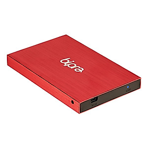 Bipra 320Gb 320 Gb 2.5 Inch External Hard Drive Portable Usb 2.0 - Red - Fat32