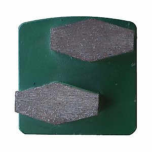 ACTINTOOL Redi Lock Diamond Grinding Metal Bond Tooling for Concrete Walkbehind Floor Grinder (Pack of 9)