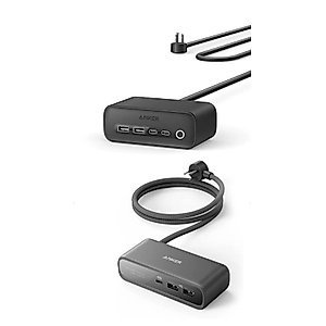 Anker 525 Charging Station,7-in-1 USB C Power Strip and Anker USB C Power Strip, 521 Power Strip