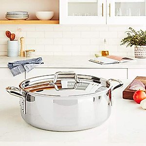 WINCO Tri-Ply Brazier, Silver