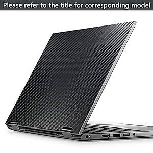 Puccy 2 Pack Back Protector Film, compatible with ASUS ROG Zephyrus G14 GA402 GA402RJ 14" laptop Black Carbon Fiber Guard Cover Skin （ Not Tempered Glass Front Screen Protectors ）