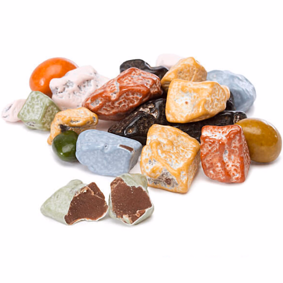 By The Cup Candy Coated Chocolate Rocks, 1 lb
