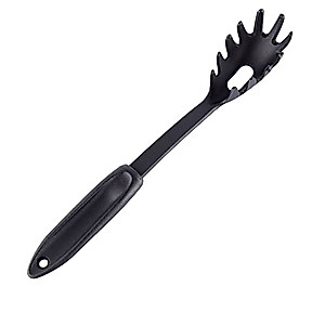 6 Pieces Ergonomic Kitchen Tool Set Multifunctional Dishwasher Cooking Utensils Slotted Spoon Server Food Clip Ergonomic Handles Kitchen Utensils Set