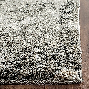 SAFAVIEH Retro Collection Accent Rug - 2'6" x 4', Light Grey & Grey, Modern Abstract Design, Non-Shedding & Easy Care, Ideal for High Traffic Areas in Entryway, Living Room, Bedroom (RET2139-7980)