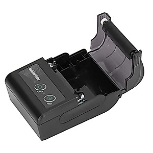 ANGGREK Receipt Printer Thermal Printing Fast Printing Thermal Label Printer Energy Saving with Taxi Receipt Printer Paper