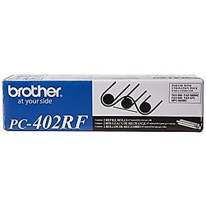 Brother Printers 2 Refill Rolls For Use IN PC402 Ppf-560 580Mc MFC-660Mc