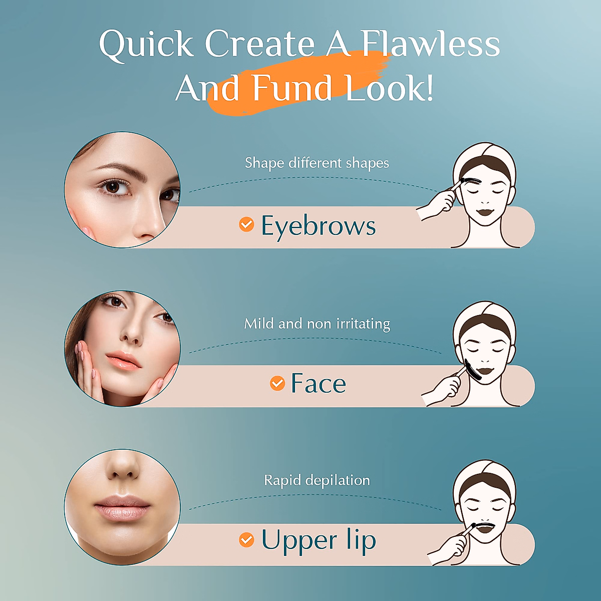 Hard Wax Beads, EMKOO Waxing Beads for Coarse Hair Removal, At Home Self Wax Beans for Underarms, Legs, Eyebrows, Bikini and Brazilian Waxing, Black 1lb Refill Wax for Any Wax Warmer Kit