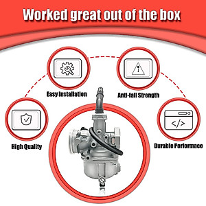 TRX90 Carburetor Replace for Honda TRX 90 EX 90EX Sportrax Fourtrax 90 1993-2004 2005 2006 Carb 16100-HP2-673