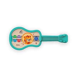 Baby Einstein Sing & Strum Magic Touch Ukulele Wooden Musical Toy, Ages 6 Months+, Multicolored