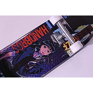 HANDBROS Handboard Skateboard 27cm 10.5 inch Tech Large Finger Board W/Grip 'HANIME'