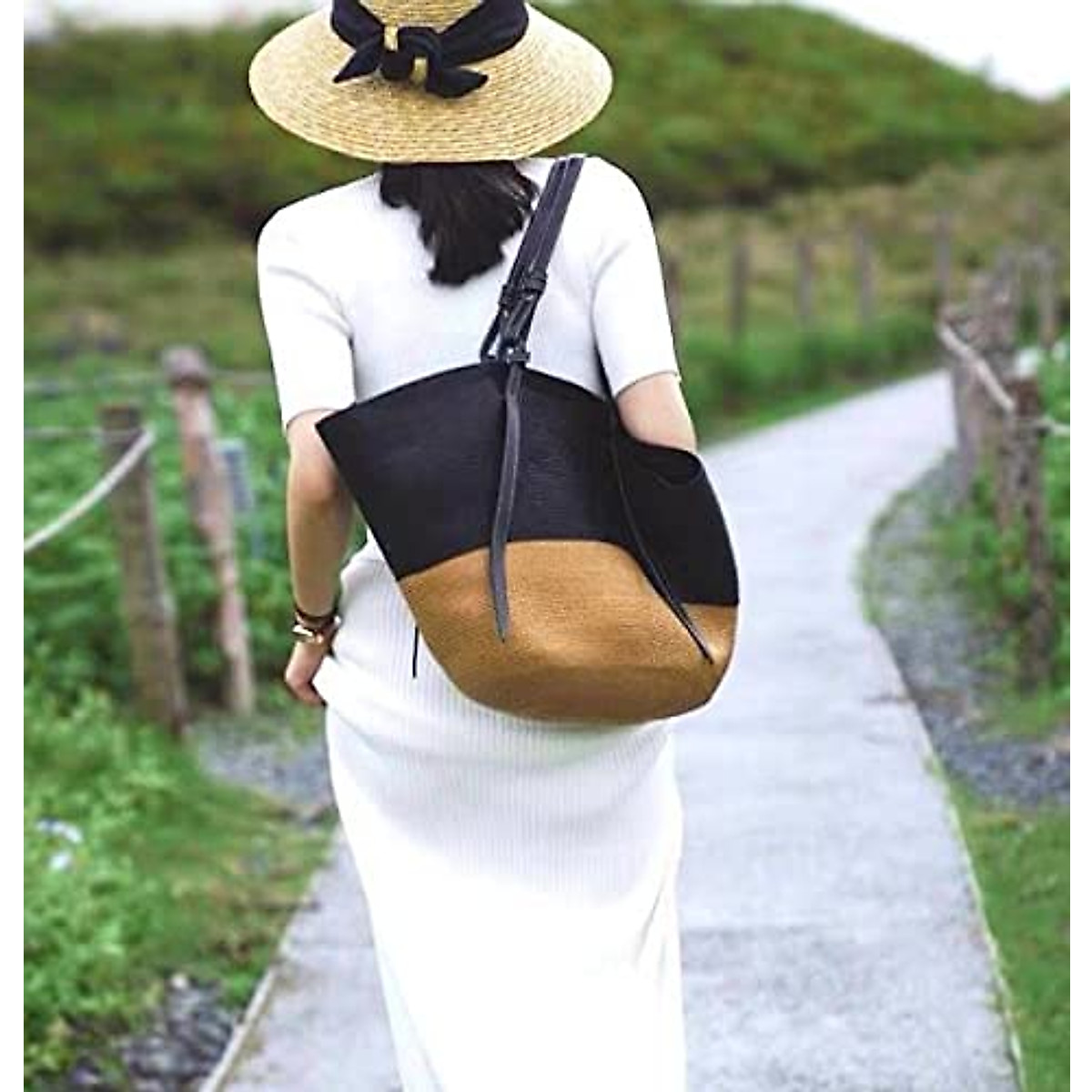 Womens Tote Bags Straw Beach Bag Shopping Grocery Bags Large Tote Woven Beach Hobo Bag Large Size Straw Purse