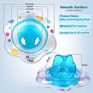 Cehim Baby Floats for Pool, Baby Swimming Floats with Safety Seat, Swim Training for Baby of 6-18 Month