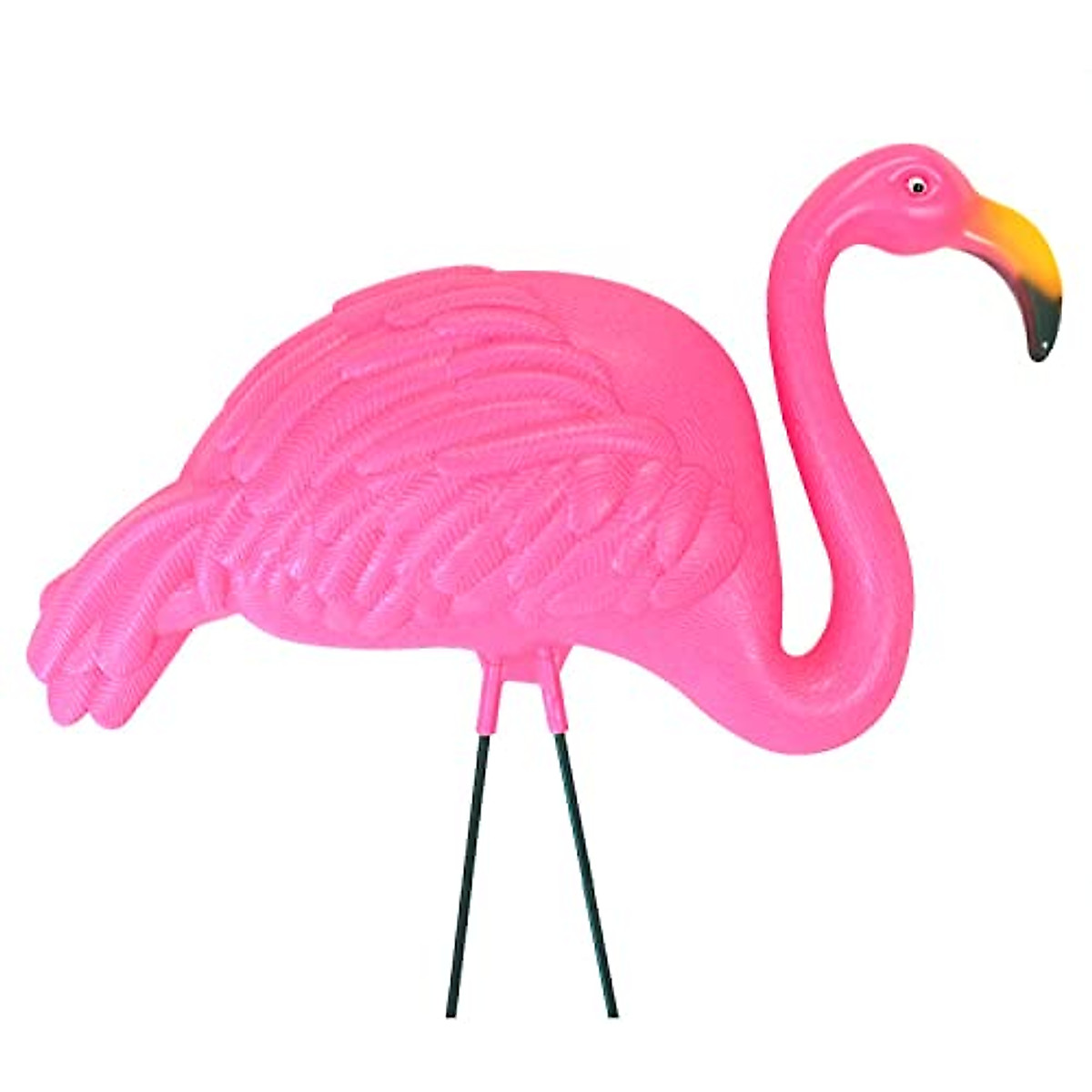 GiftExpress Large Bright Pink Flamingo Yard Ornament/Flamingo Garden Statue/Pink Flamingo Garden Yard Decor (Pack of 2)