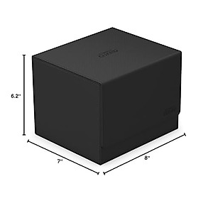 Ultimate Guard Minthive 30+, Magnetic Case for 30 Magnetic Card Cases, Perfect Storage for Graded Cards, Black, Secure Closure & Snaplock Mechanism