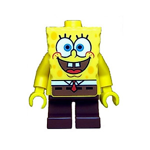 LEGO SpongeBob Squarepants Minifigure - SpongeBob I'm Ready Classic Version