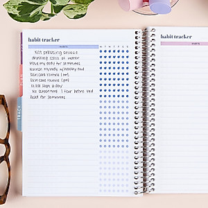 A5 Coiled Productivity Planner | All-in-One Project Checklists, Habit & Progress Trackers, Monthly Check-in's, Organizer & Journal | 160 pages, 80 lb. Mohawk Premium Paper, Designed by Erin Condren