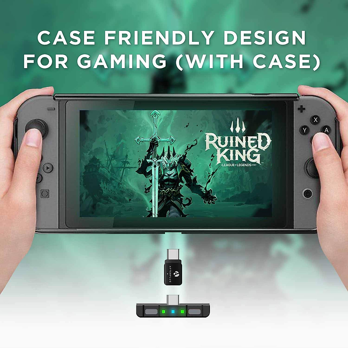 Afterplug USB C Extension Adapter, USB C Male to USB C Female Adapter, Thunderbolt 3/4/5 Extender up to 40Gbps, 8K@60Hz Video, 240W PD, for USB C Devices, Black, 2-Pack