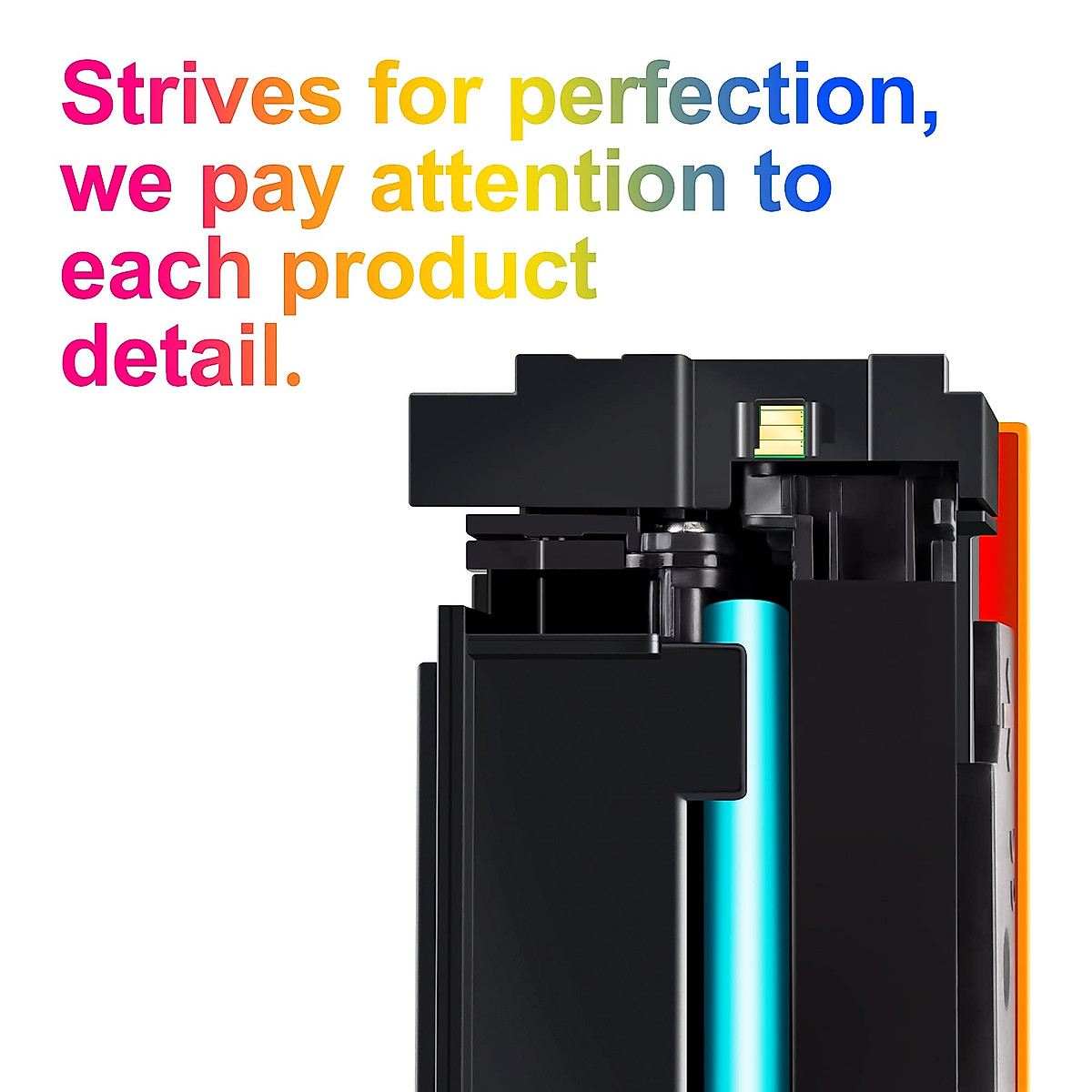 Uniwork 054 Toner Cartridge, Compatible 054 Toner Cartridge Replacement for Canon 054 Toner Cartridge Set 054H CRG 054 for Color Image Class MF644Cdw MF641Cw LBP622Cdw MF642Cdw MF640C LBP620 (4 Pack)