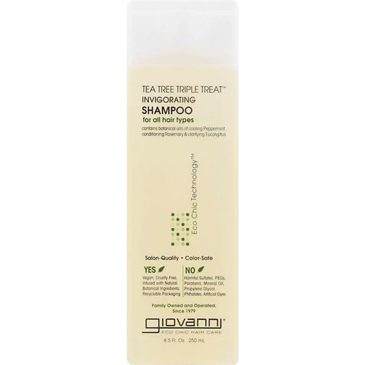 Giovanni, Invigorating Shampoo, Tea Tree, 8.5 oz