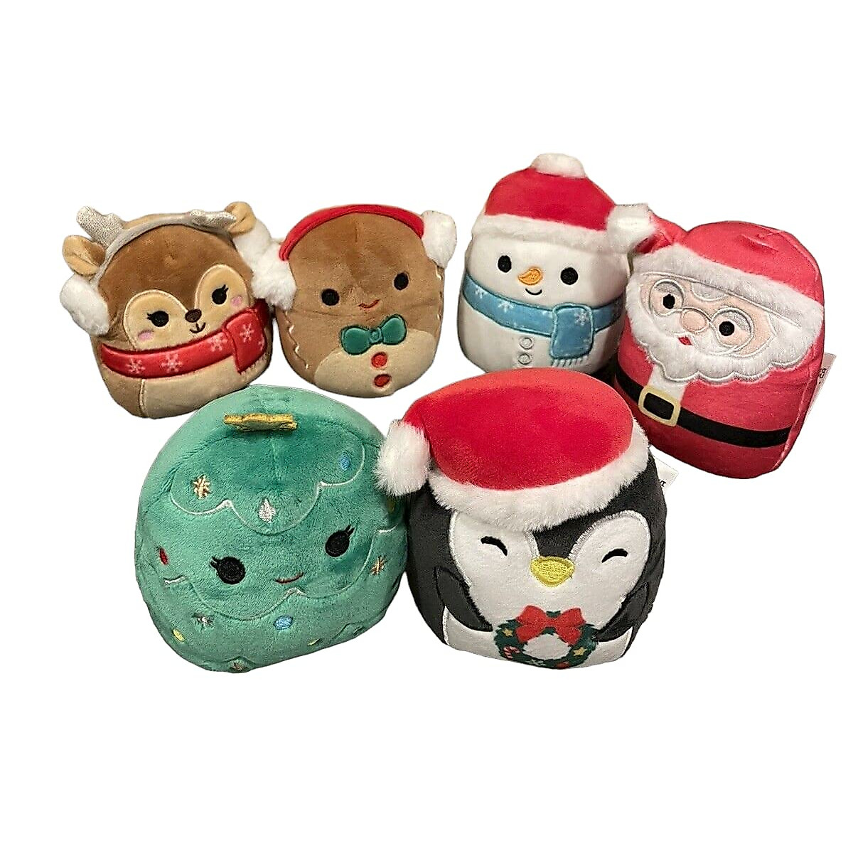 Squishmallows Kellytoy 2022 Christmas Mystery Capsule 1 ONE Color Chosen at Random