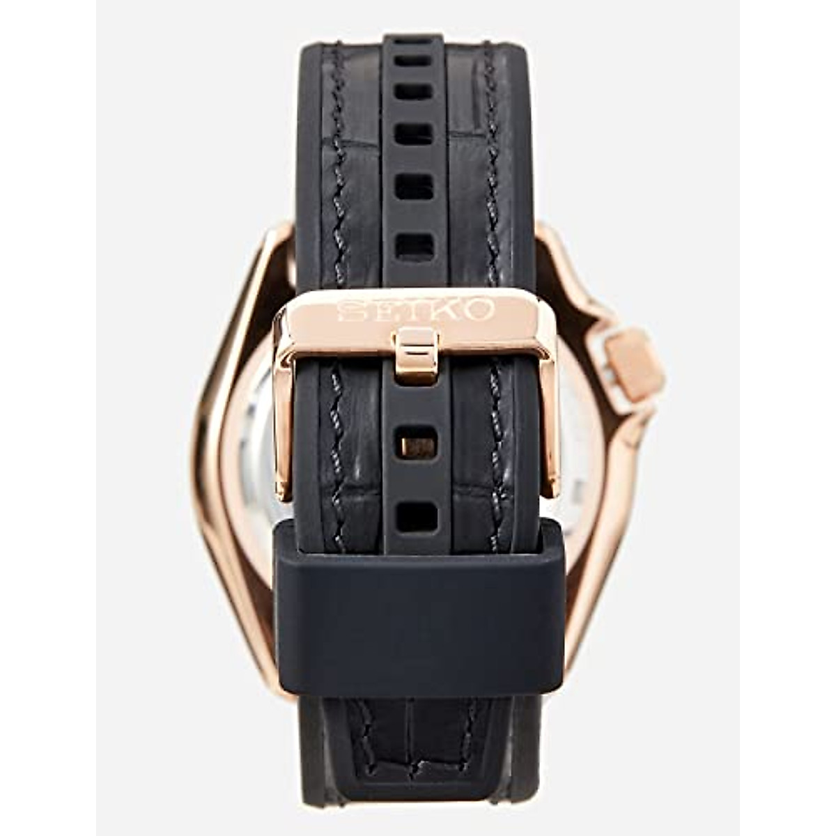 SEIKO Men's Analogue Automatic Watch with Silicone Strap SRPD76K1