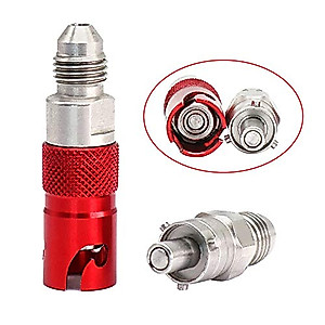 Stainless Steel Motorcycle AN3 3AN Front Brake Fluid Quick Removal Cover Replace Brake Line Disconnect Fitting Dry Break Coupling